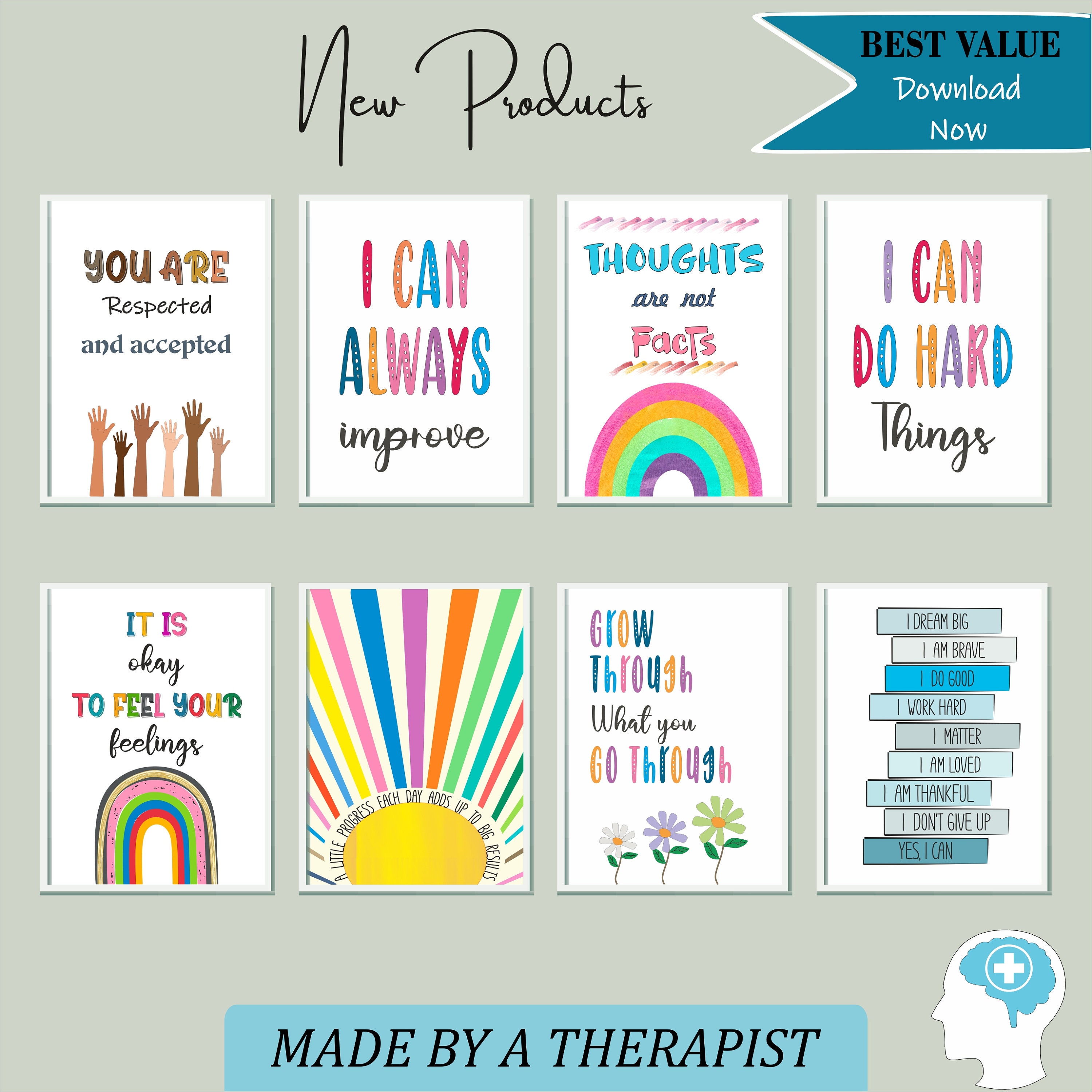 45 Feelings Chart, English Classroom Posters, Calming Corner Breathing ...