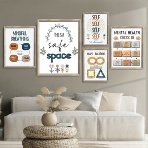 30 Calming Posters Educational Printables Calming Corner Set Boho ...