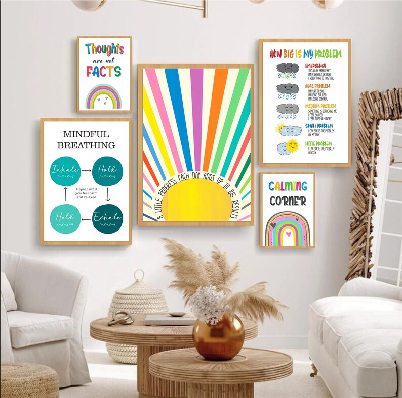 34 Calming Corner Sign Safe Space School Secretary Office - Etsy