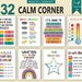 32 Middle School Classroom Decor Feelings Chart Mental Health Prints ...