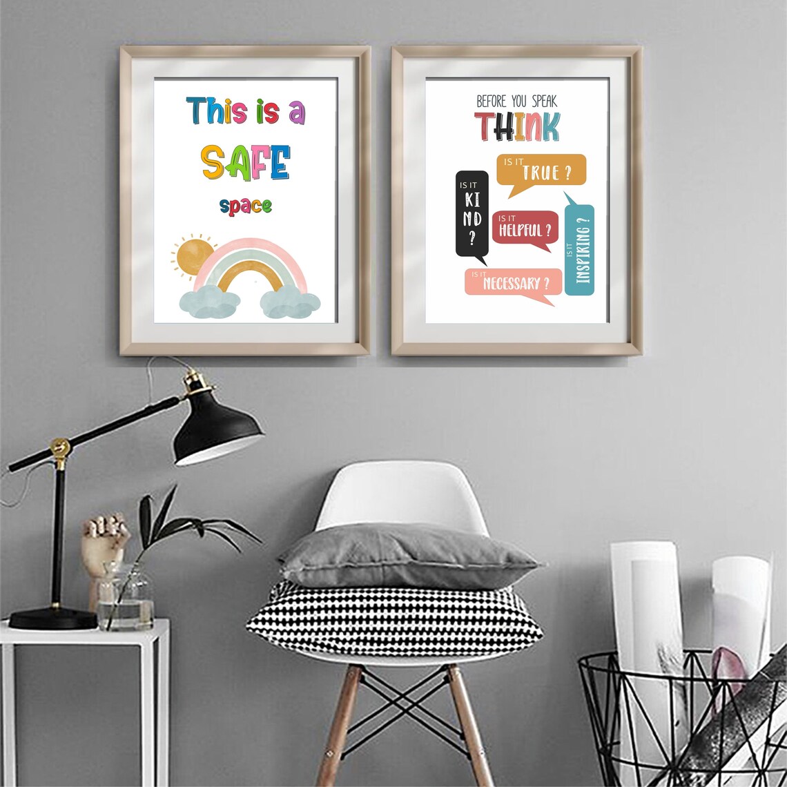 30 Calming Down Corner, School Bulletin Board Printable Calm Corner ...