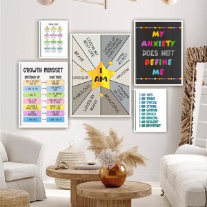 50 School Psychology Gifts, Office Psychology Decor Art Wall Poster ...