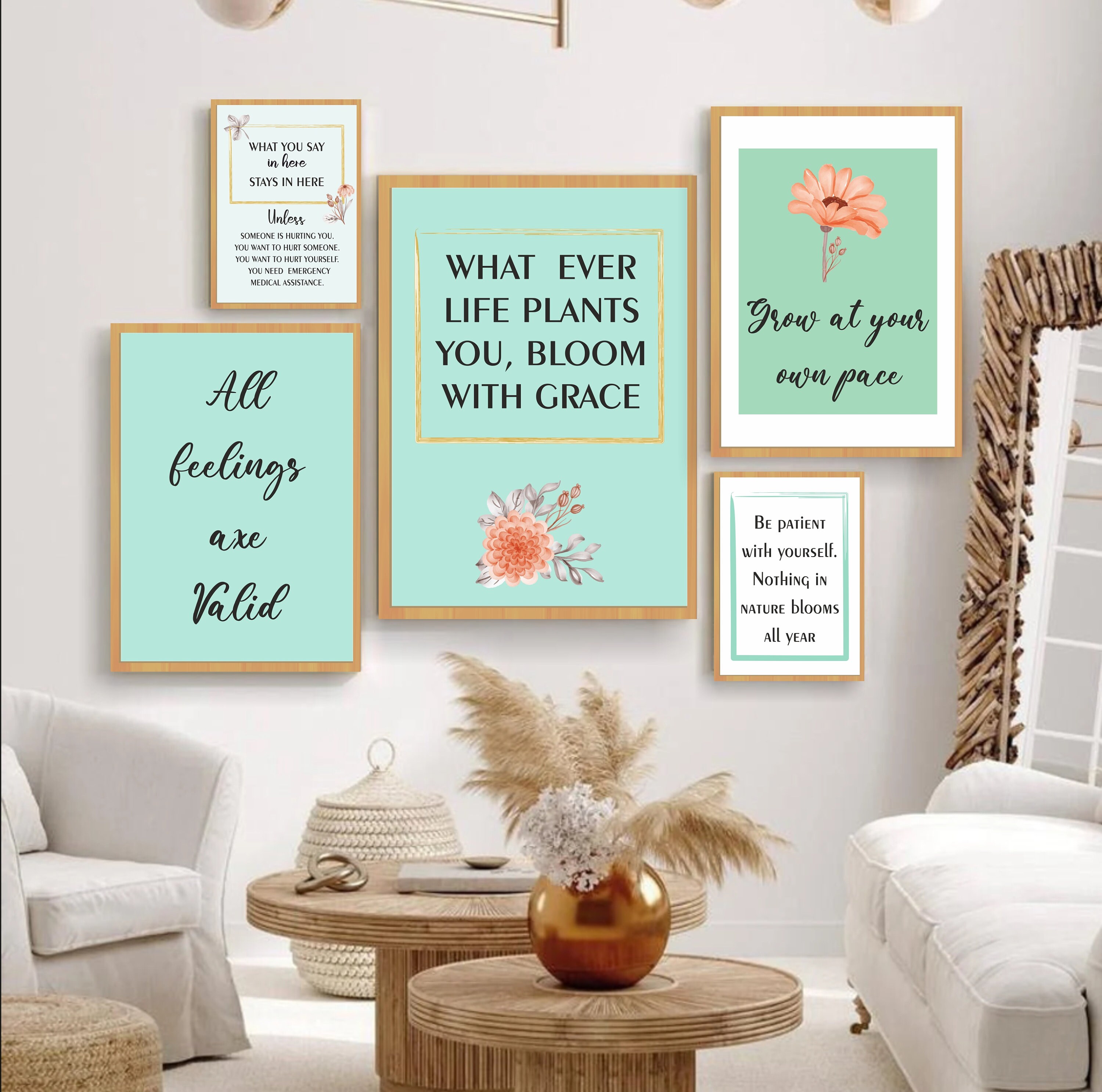 20 Therapy Office Decor Social Worker Art Psychologist Sign CBT ...