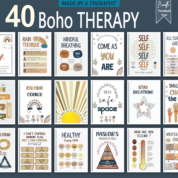 Mental Health Bulletin Board Kit - Etsy