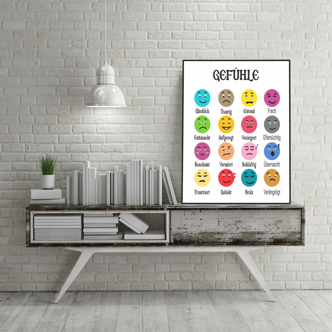 German Feelings Wheel Gefühlsrad Gefühlsdiagramm Gefühle Kennenlernen ...