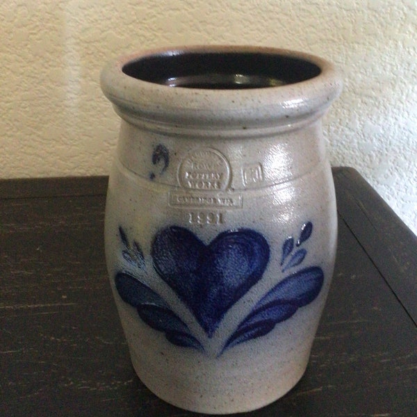 Rowe Pottery Heart - Etsy