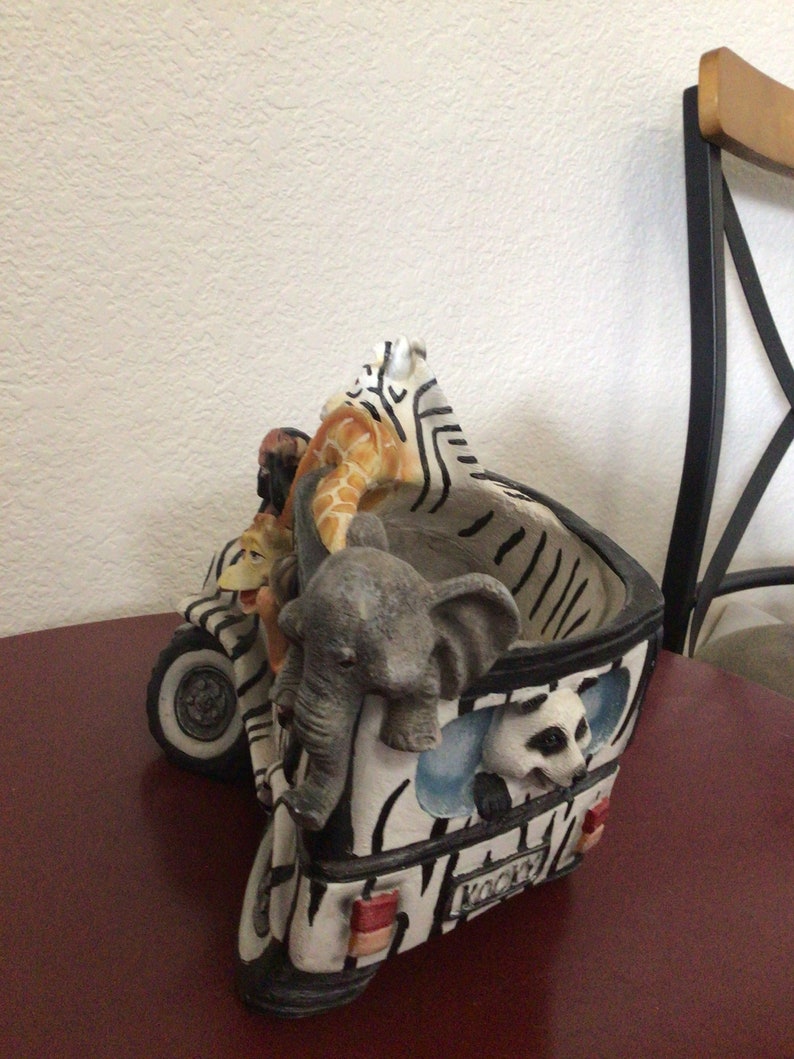 Kooky Safari Jungle Zoo Animals Wine Bottle Holder Stand - Etsy