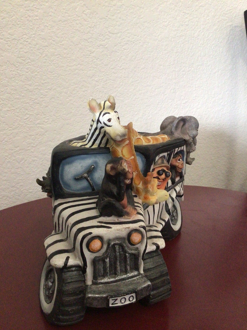 Kooky Safari Jungle Zoo Animals Wine Bottle Holder Stand - Etsy