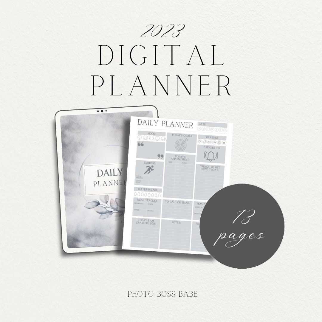 Digital Planner, 2023, Undated,goodnotes Planner,ipad Planner ...