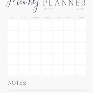 Digital Planner 2023 Undated Watercolorgoodnotes Planner - Etsy