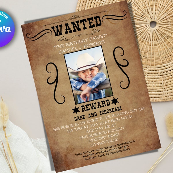 Wanted Poster - Etsy