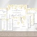 Lemon Themed Wedding Bundle, Printable Budget Wedding Invitation Set ...