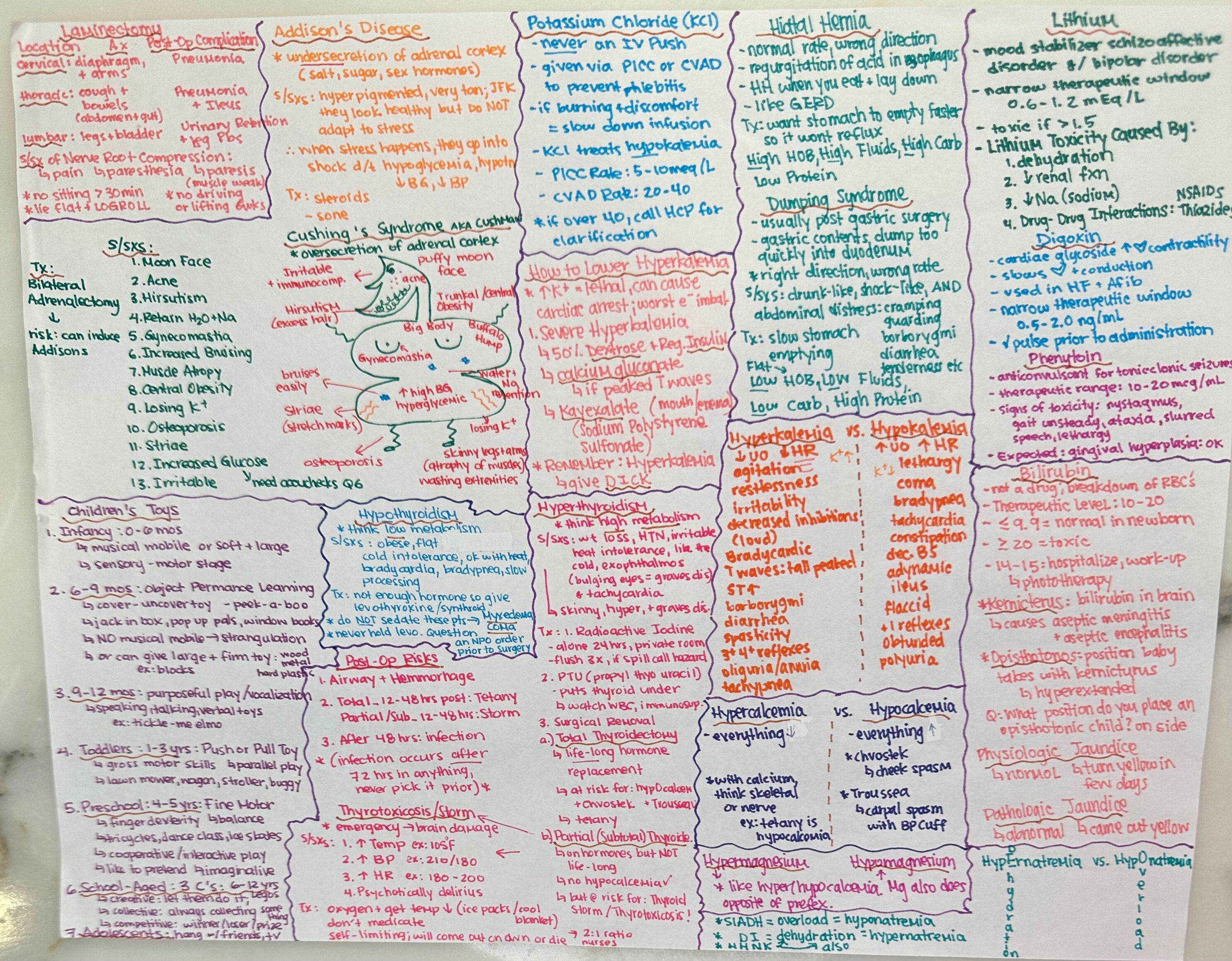 NCLEX Speed Notes - Etsy