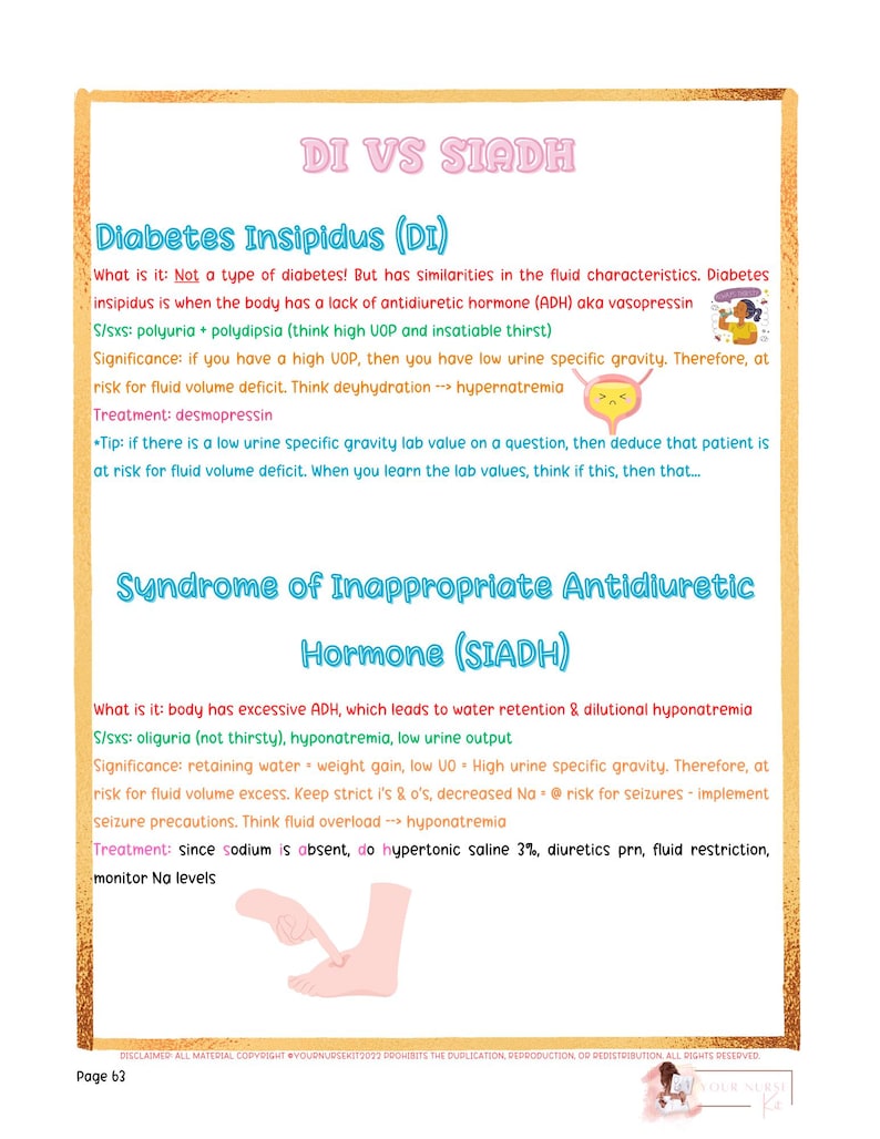 Diabetes Tip Sheet - Etsy