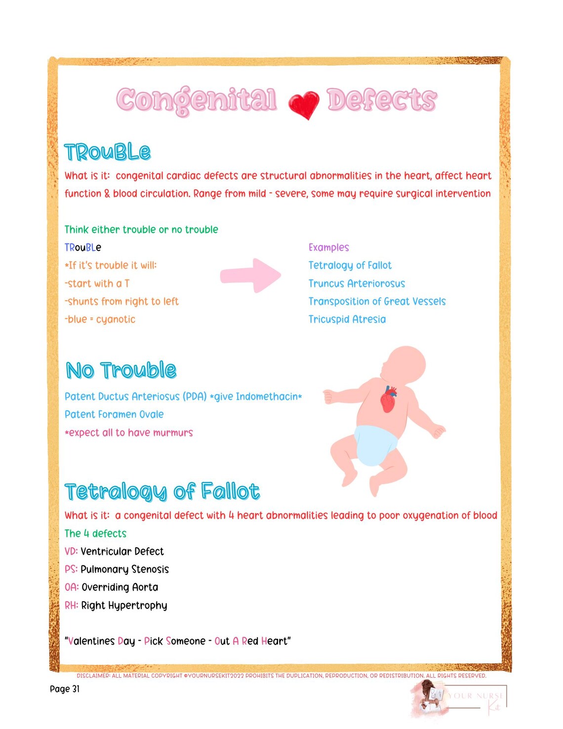 Pediatrics Tip Sheet - Etsy