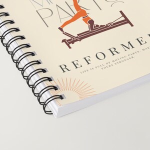 Reformer Pilates, Instructor Flow Journal | Class Session Planner ...