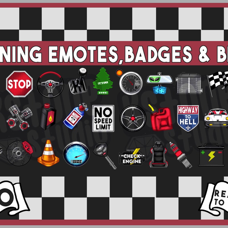 Racing Stream Overlay - Etsy