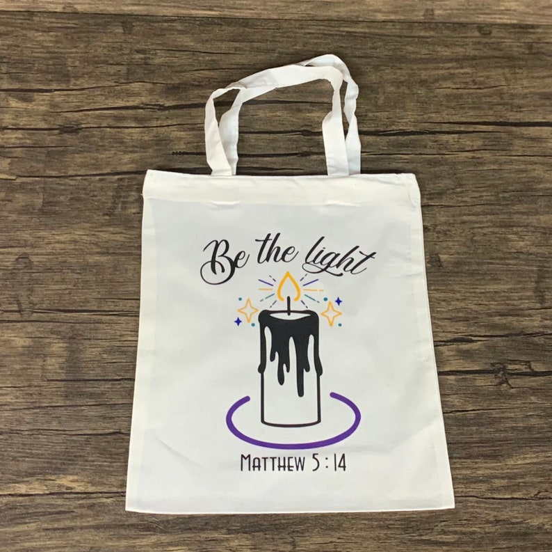 Kids Bible Verse Church Bag Scripture Kid Mass Bag - Etsy