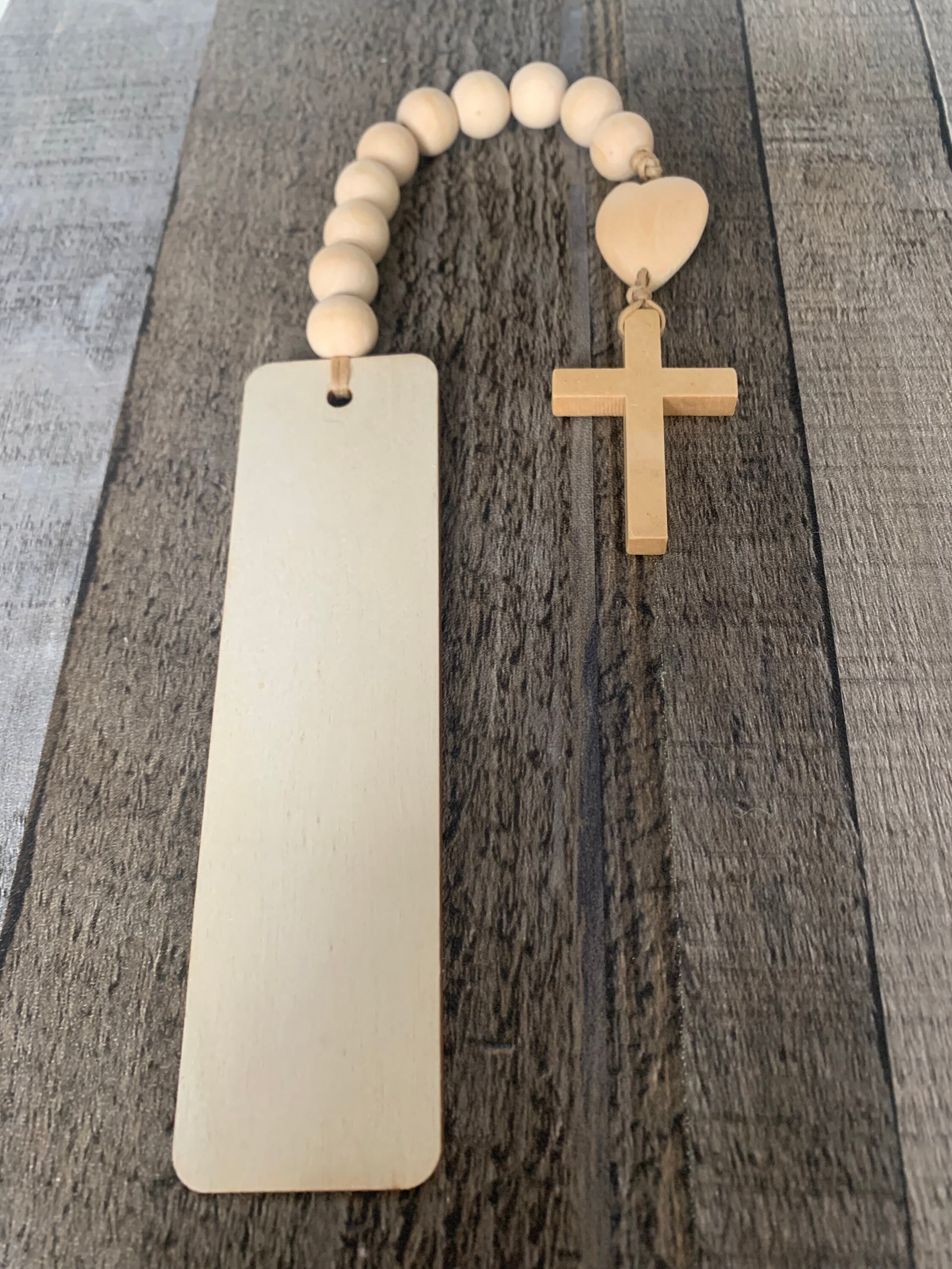 Personalized Wooden Rosary Bookmark: Catholic Easter Gift for Kids - Etsy