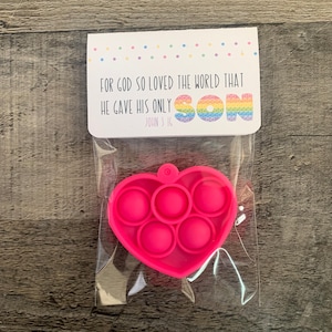 Pop-it Catholic Party Favor | Catholic Easter Basket Filler for Kids ...