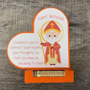 Catholic Saint Lip Balm (vanilla Beeswax): Catholic Party Favors and ...