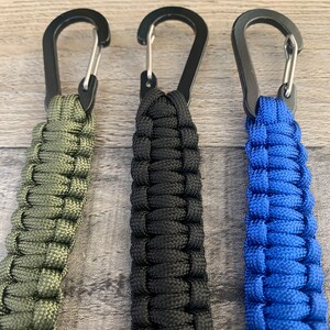Paracord St Benedict Crucifix Keychain: Handmade Catholic Keychain - Etsy