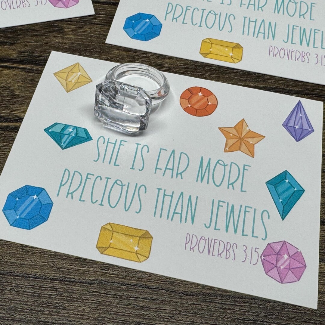 Catholic Ring Bible Verse | Catholic Easter Gifts for Kids | Easter ...