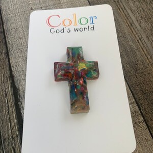 Personalized Crayon Cross Party Favor | Catholic Easter Basket Filler ...