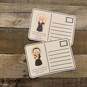 Catholic Saint Postcards | Catholic Thank You Cards | Catholic ...