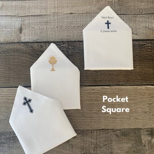 Personalized First Holy Communion Boy Arm Band: Monogrammed Muslin ...