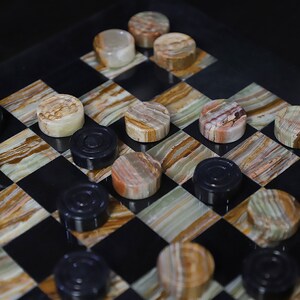 Large Marble Chess Set Chess Set Handmade Artistic Board Game Marble ...