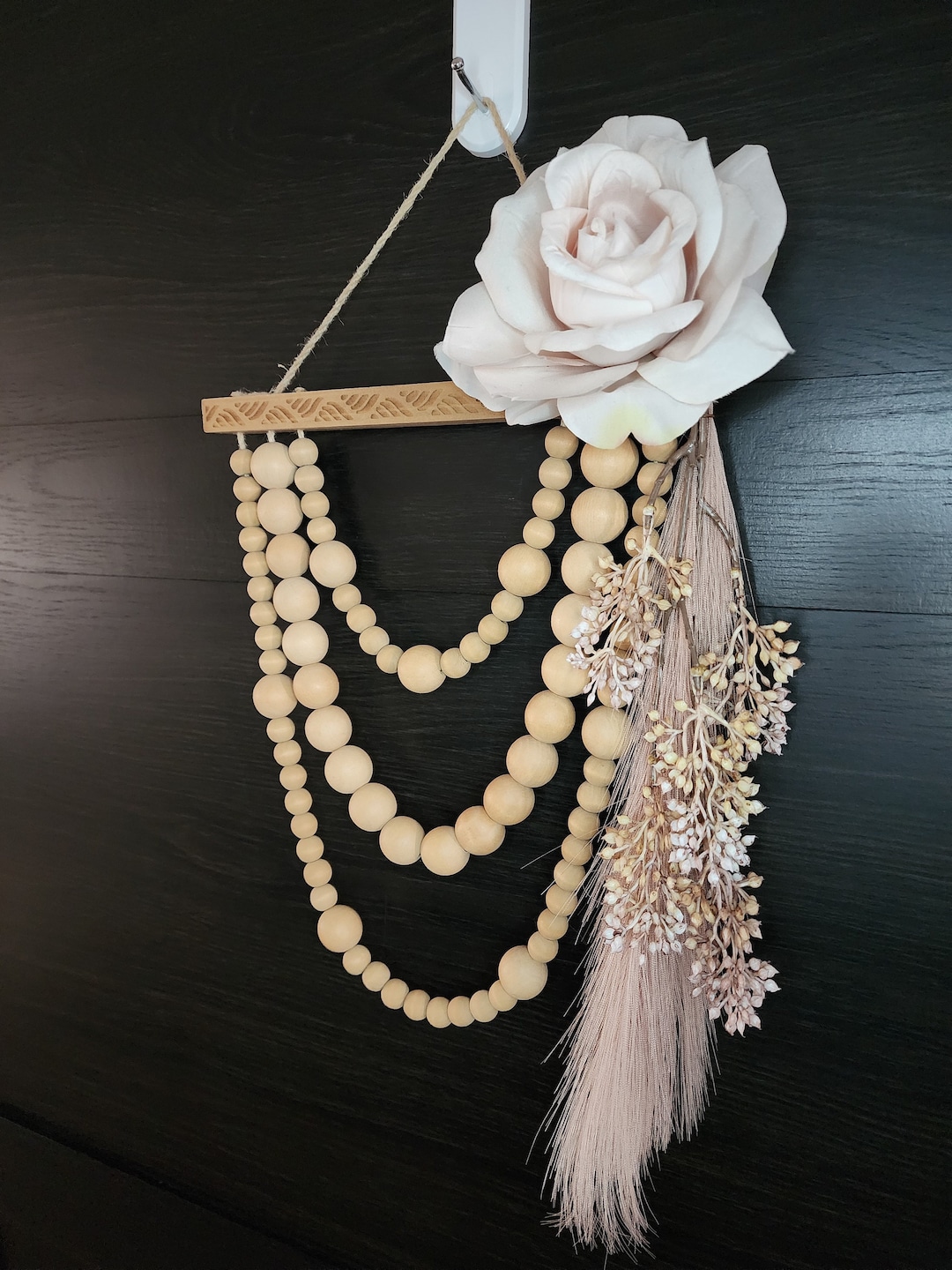 Boho Bridal Shower Decor, Boho Door Hanger, Bohemian Decor, Minimalist ...