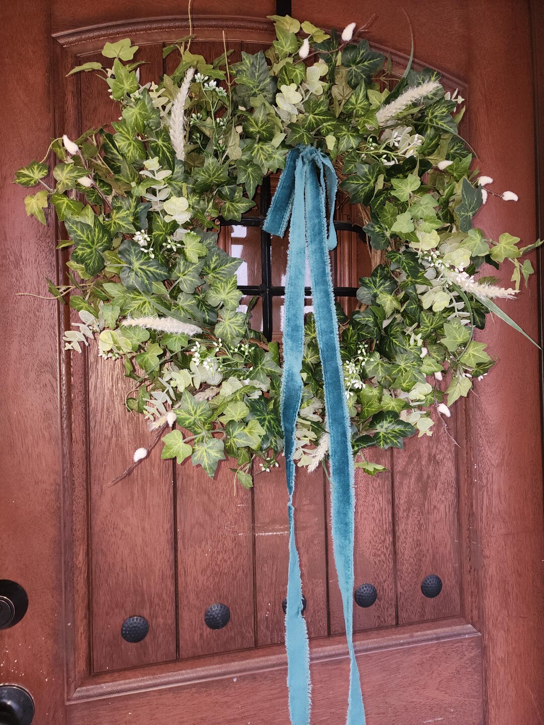 English Ivy Wreath, Green Cottage Wreath, Year Round Wreath, Fidelity ...