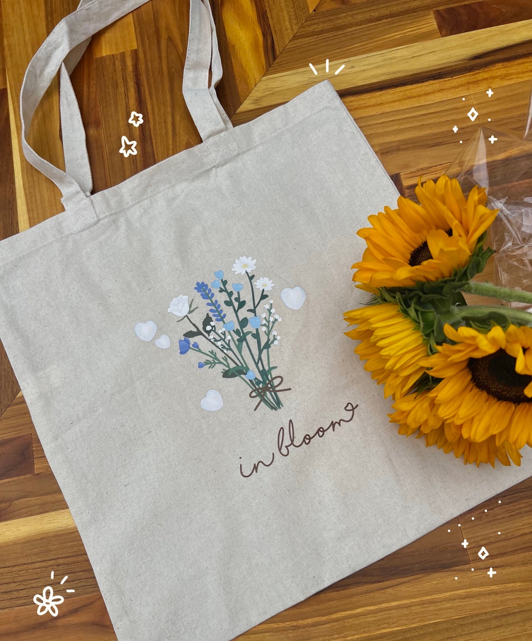 ZEROBASEONE ‘in Bloom’ Inspired Tote Bag | Cute Aesthetic Zb1 Kpop ...