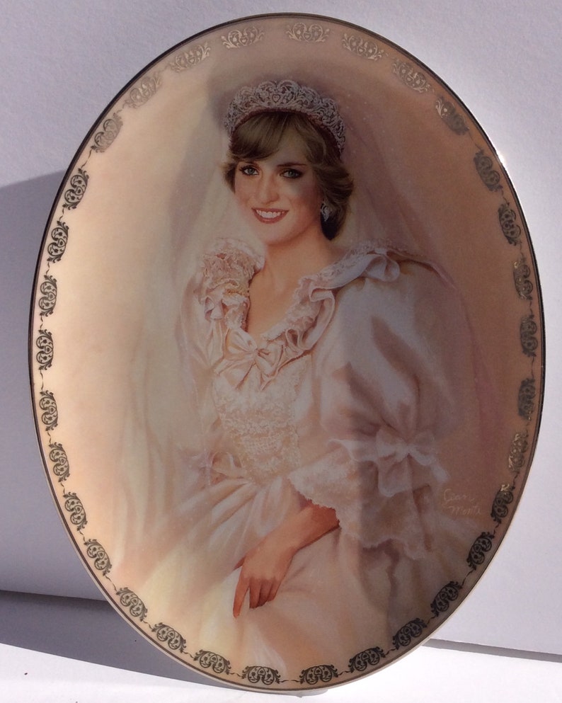 Princess Diana Collectors Plates Set of 3 - Etsy