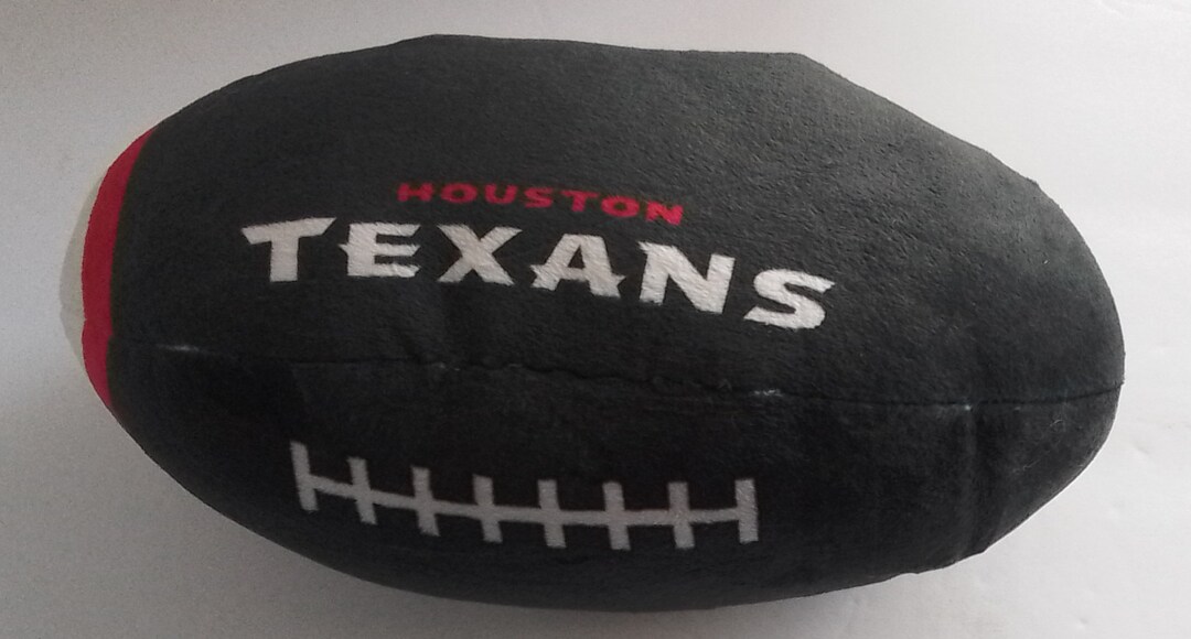 Houston Texans Football Stuffed Plush Toy Blue and Red - Etsy