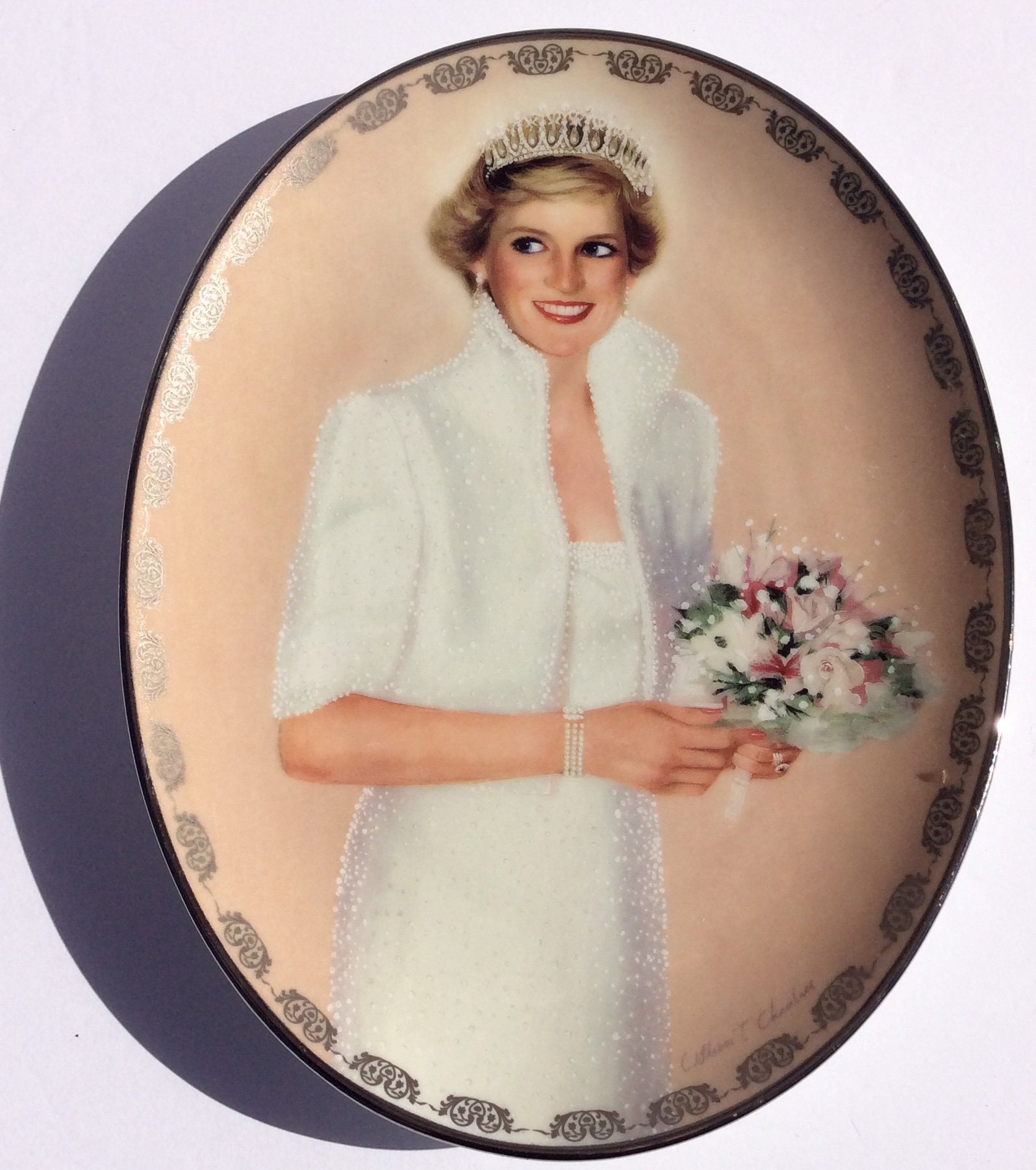 Princess Diana Collectors Plates Set of 3 - Etsy