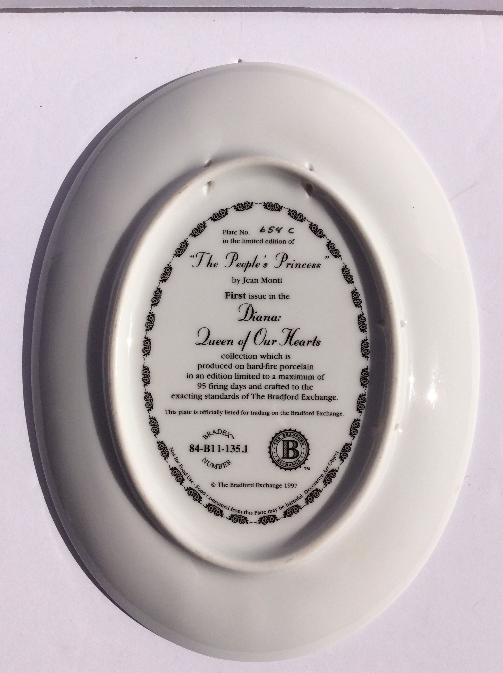 Princess Diana Collectors Plates Set of 3 - Etsy