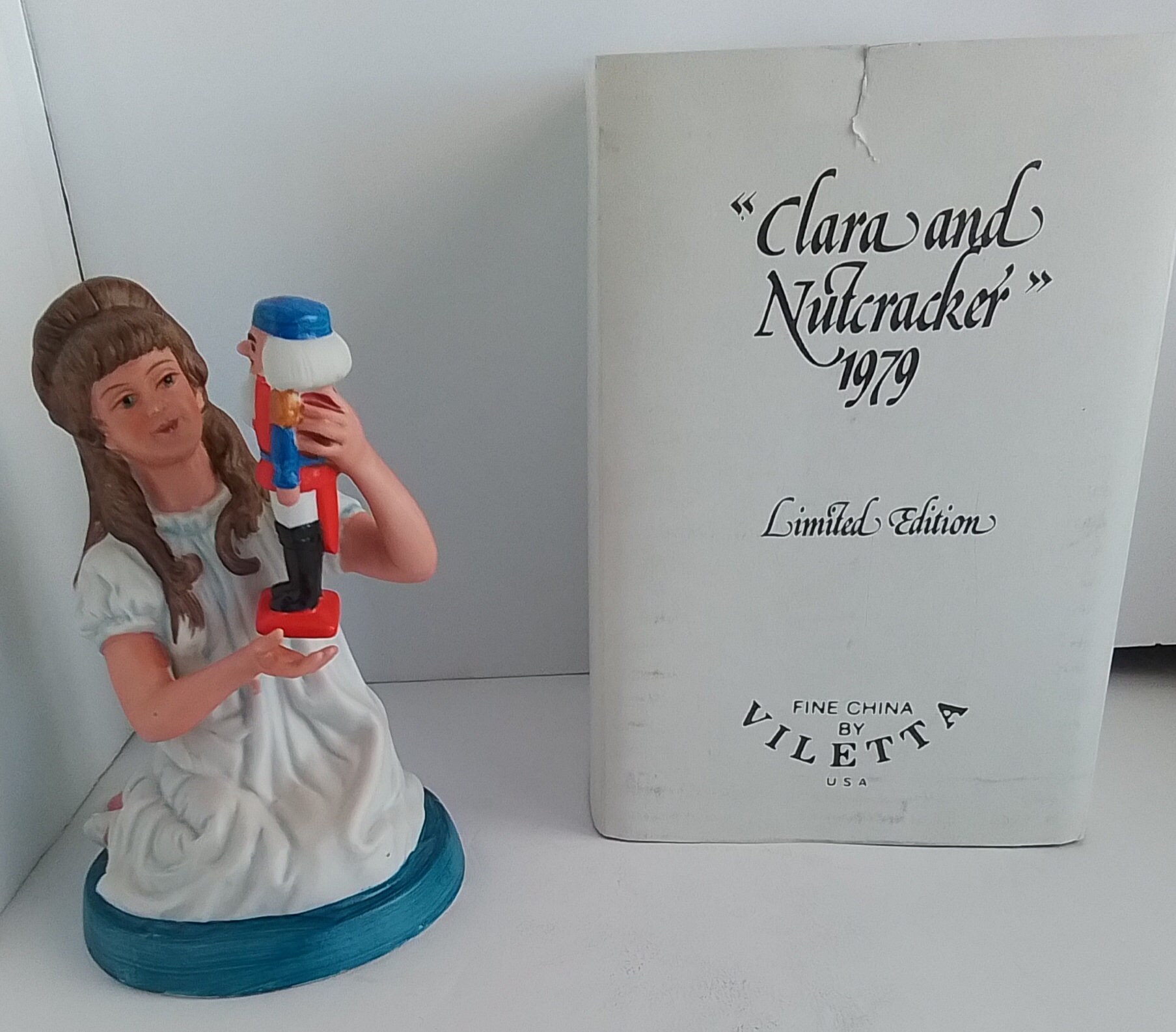 Clara and the Nutcracker Porcelain Figurine Vintage Collectible 1979 - Etsy