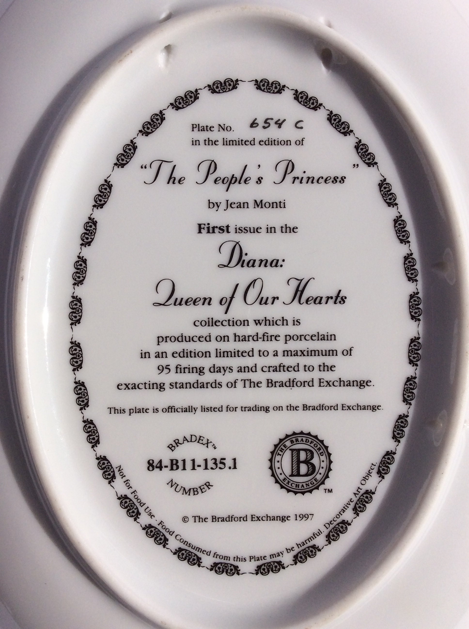 Princess Diana Collectors Plates Set of 3 - Etsy