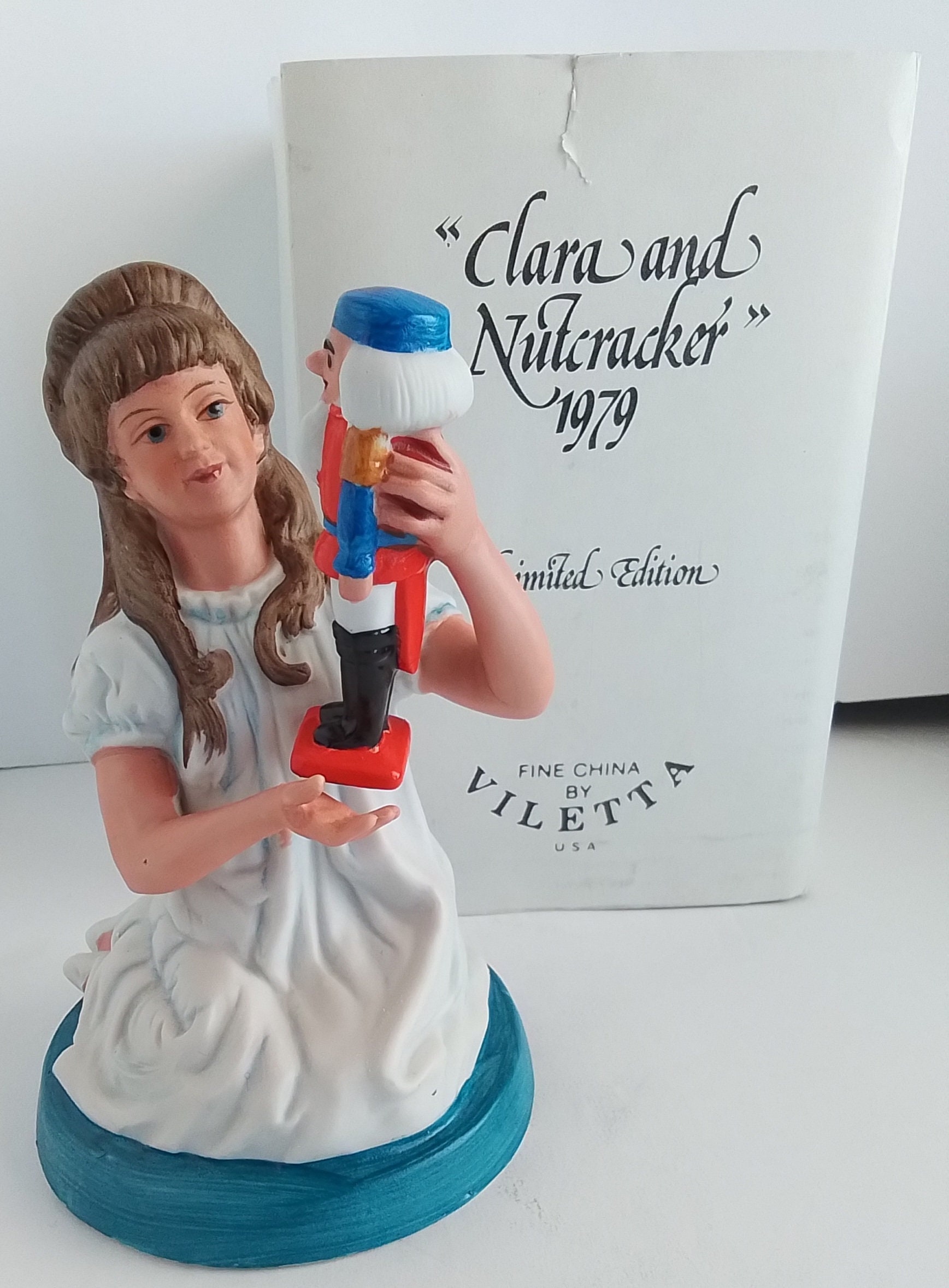Clara and the Nutcracker Porcelain Figurine Vintage Collectible 1979 - Etsy