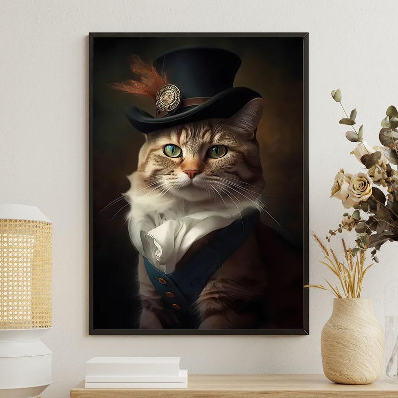 Cat Gentleman - Etsy