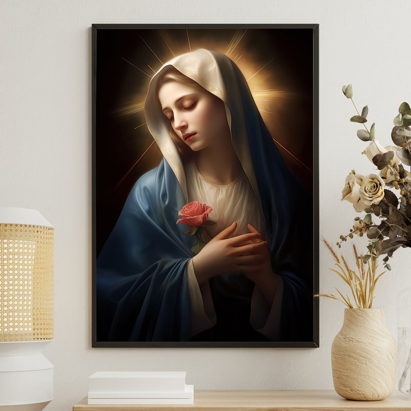 Mary Mother Of Jesus Etsy