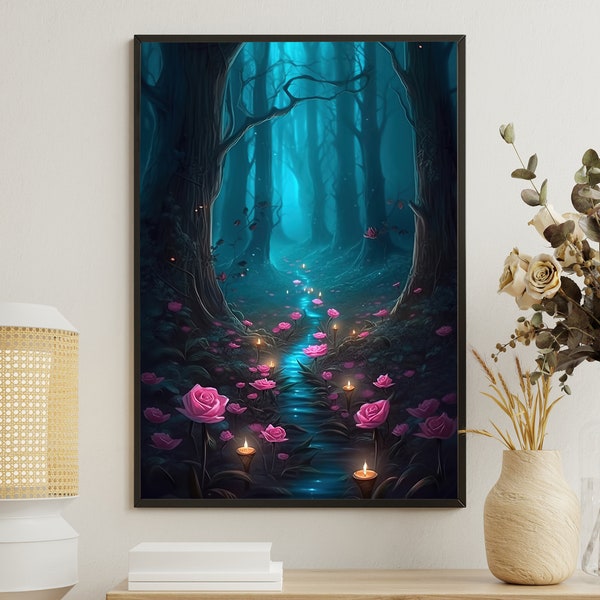 Magic Forest Poster - Etsy