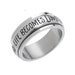 Women's Spinner Ring Life Becomes Limitless Once You Become Fearless ...