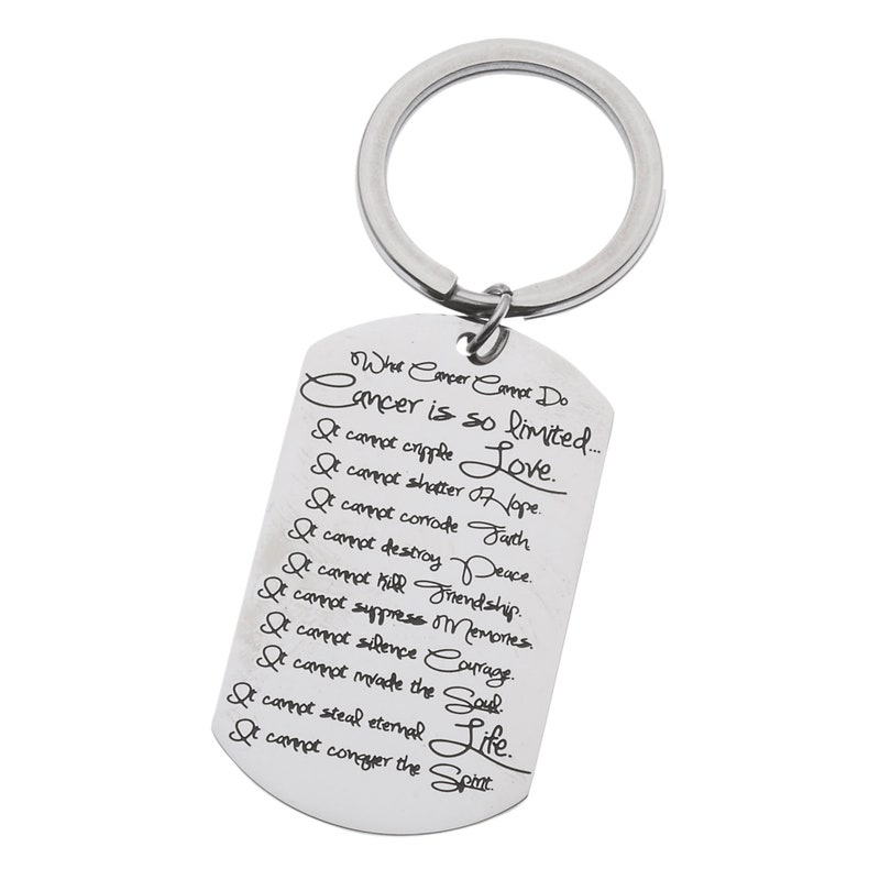 Cancer Keychain - Etsy