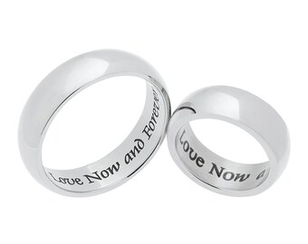 Now and Forever Rings - Etsy