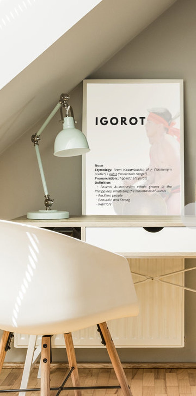 Igorot Definition Poster - Etsy