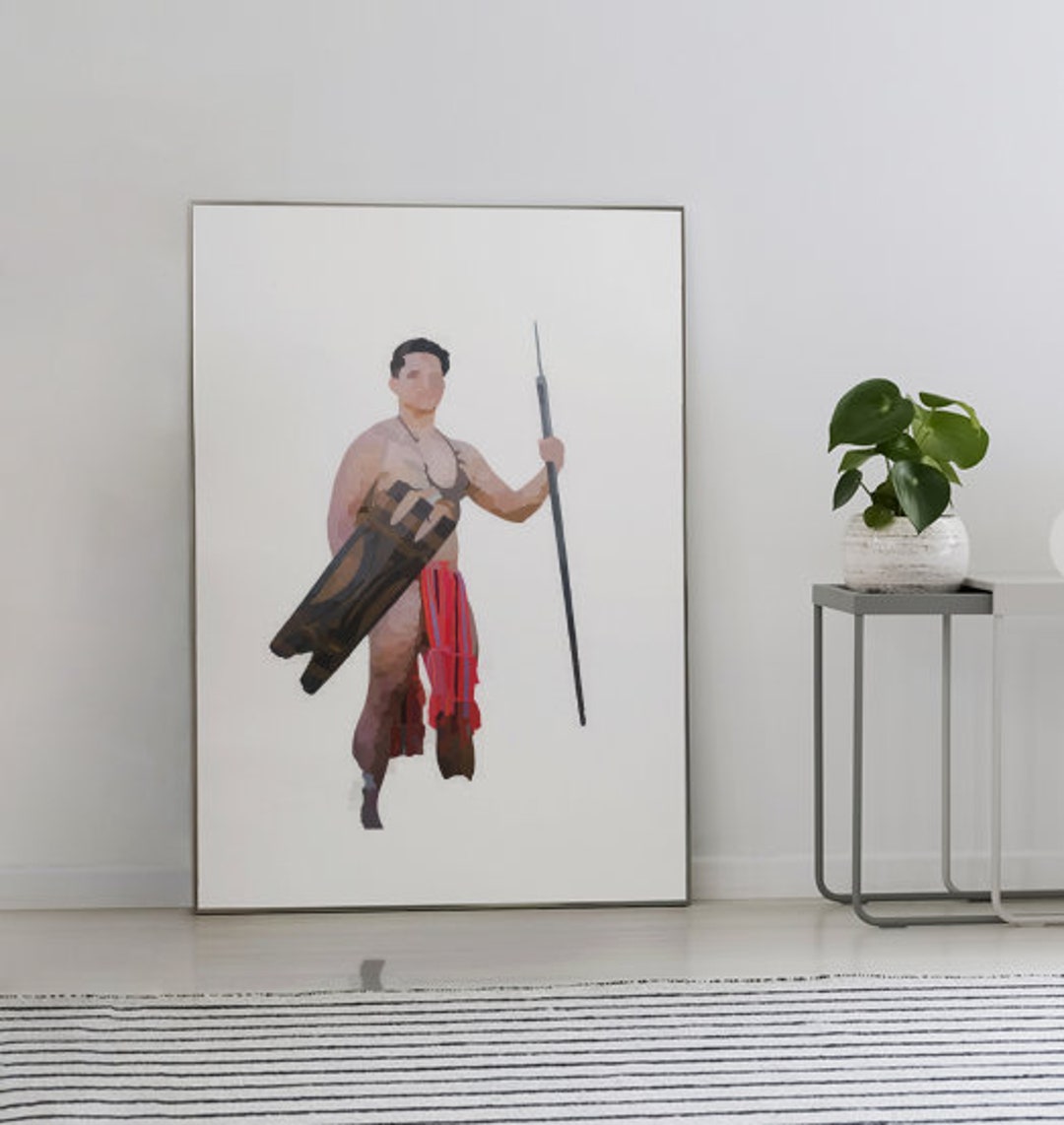 Igorot Man With Spear and Shield - Etsy