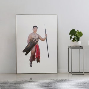 Igorot Man With Spear and Shield - Etsy